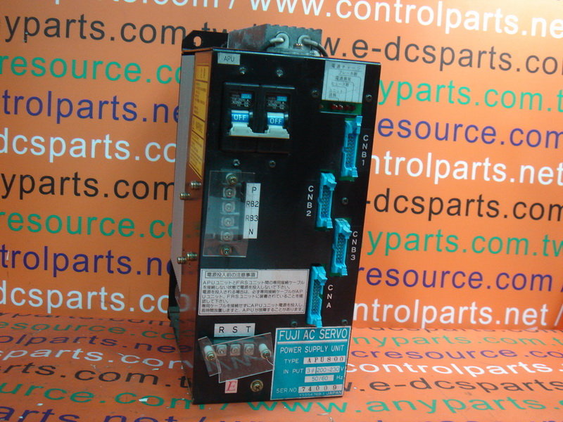 FUJI APU800 - PLC DCS SERVO Control MOTOR POWER SUPPLY IPC ROBOT